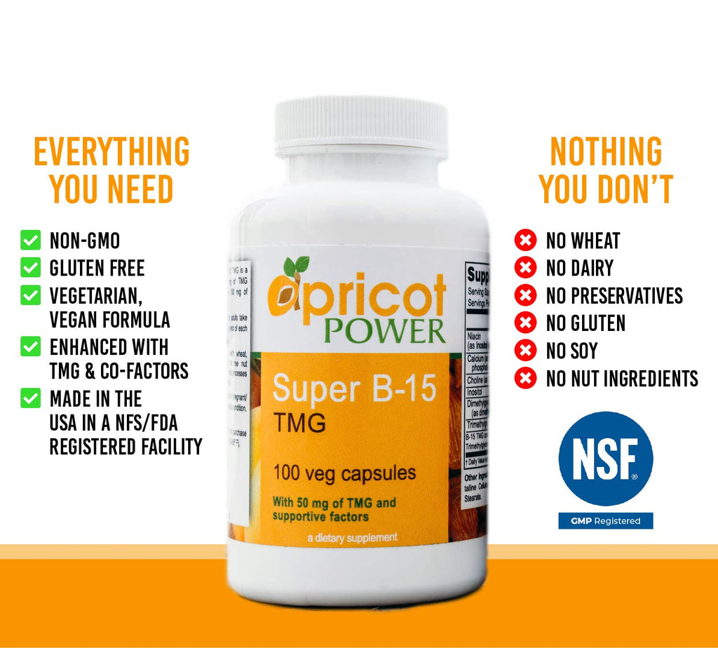 500 mg Super B-15 health benefits