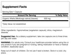 500 mg Swanson Alfalfa health benefits