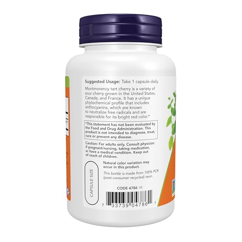 500 mg tart cherry antioxidant support