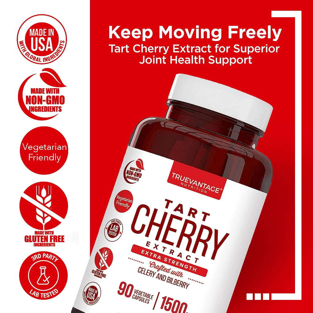 500 mg Tart Cherry Extract for wellness