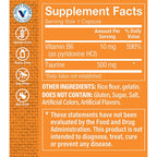 500 mg taurine capsules for wellness