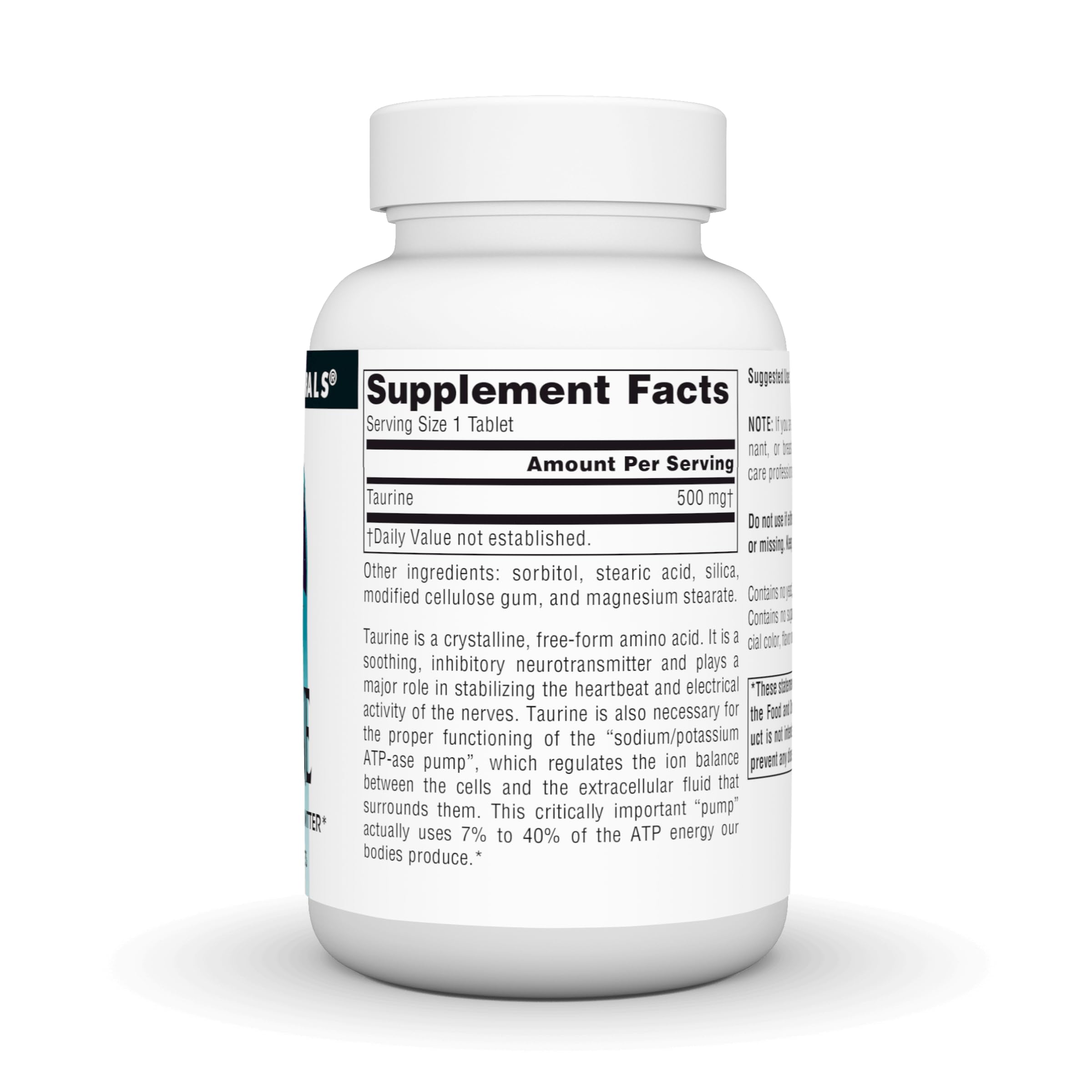 500 mg Taurine for wellness