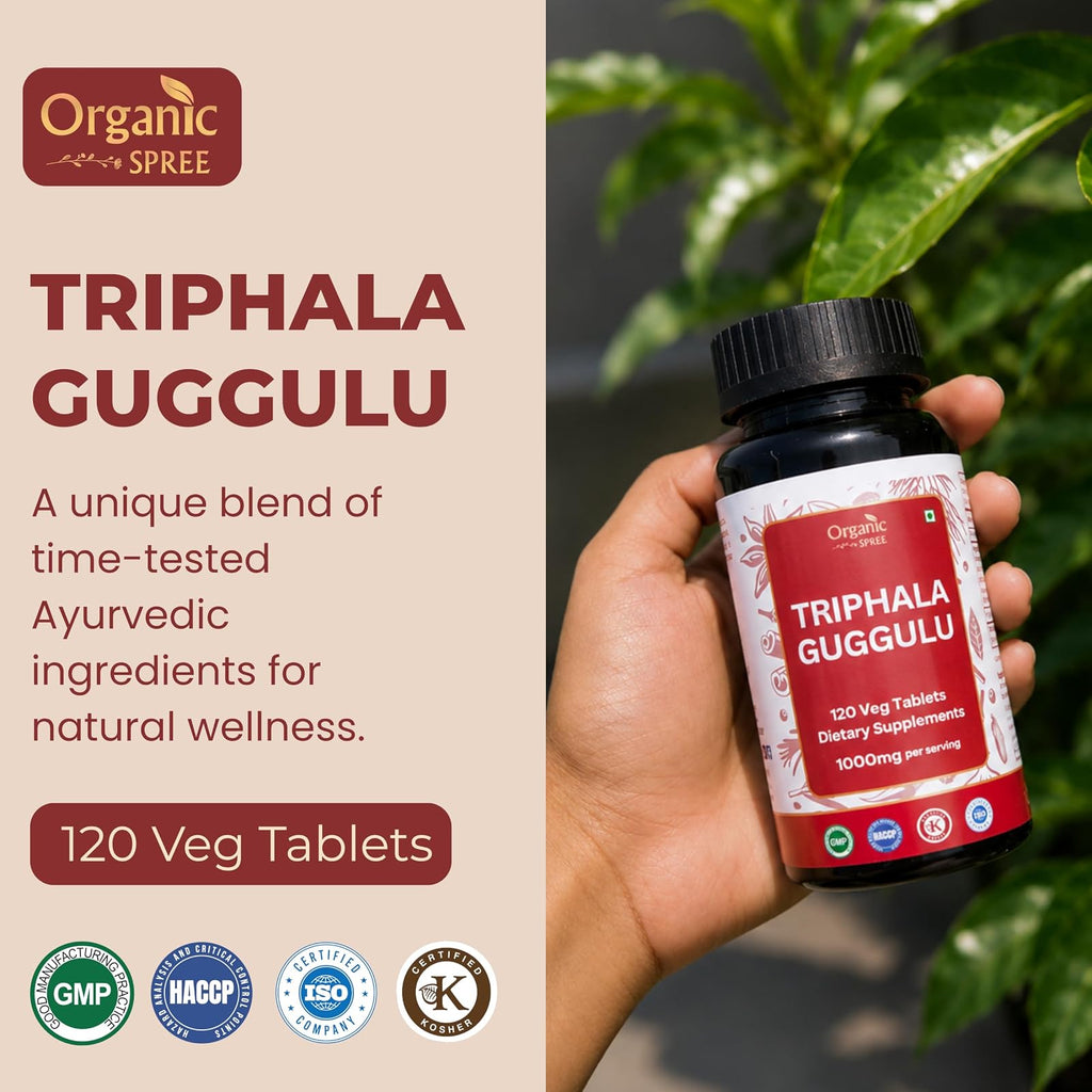 500 mg Triphala Guggulu supplement