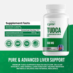 500 mg TUDCA capsules for detox