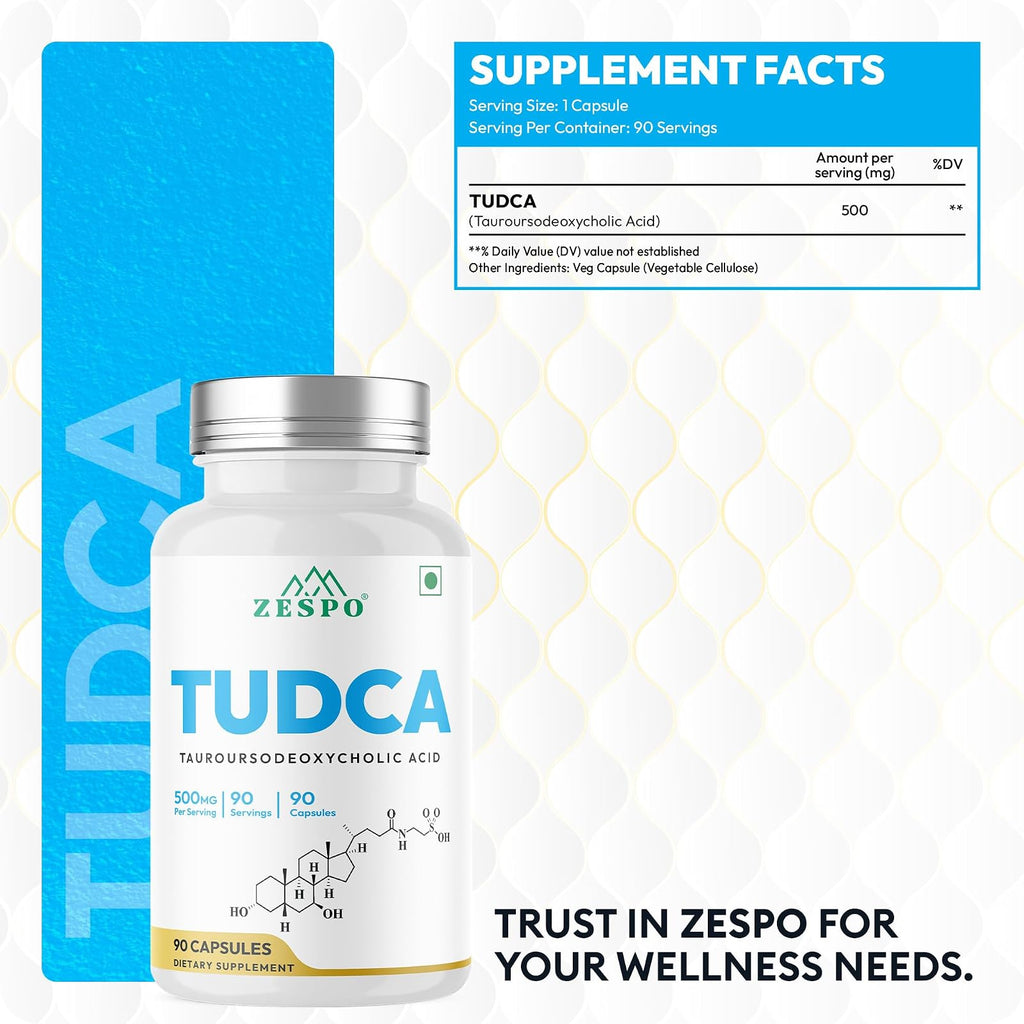 500 mg TUDCA for liver health