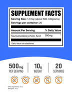 500 mg TUDCA multivitamin for men