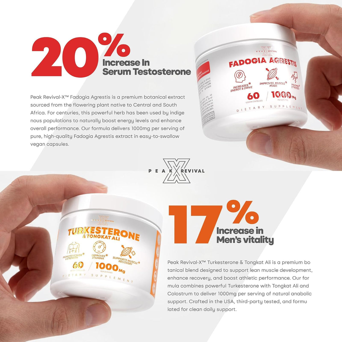 500 mg Turkesterone for performance enhancement