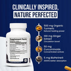 500 mg turmeric and ginger blend