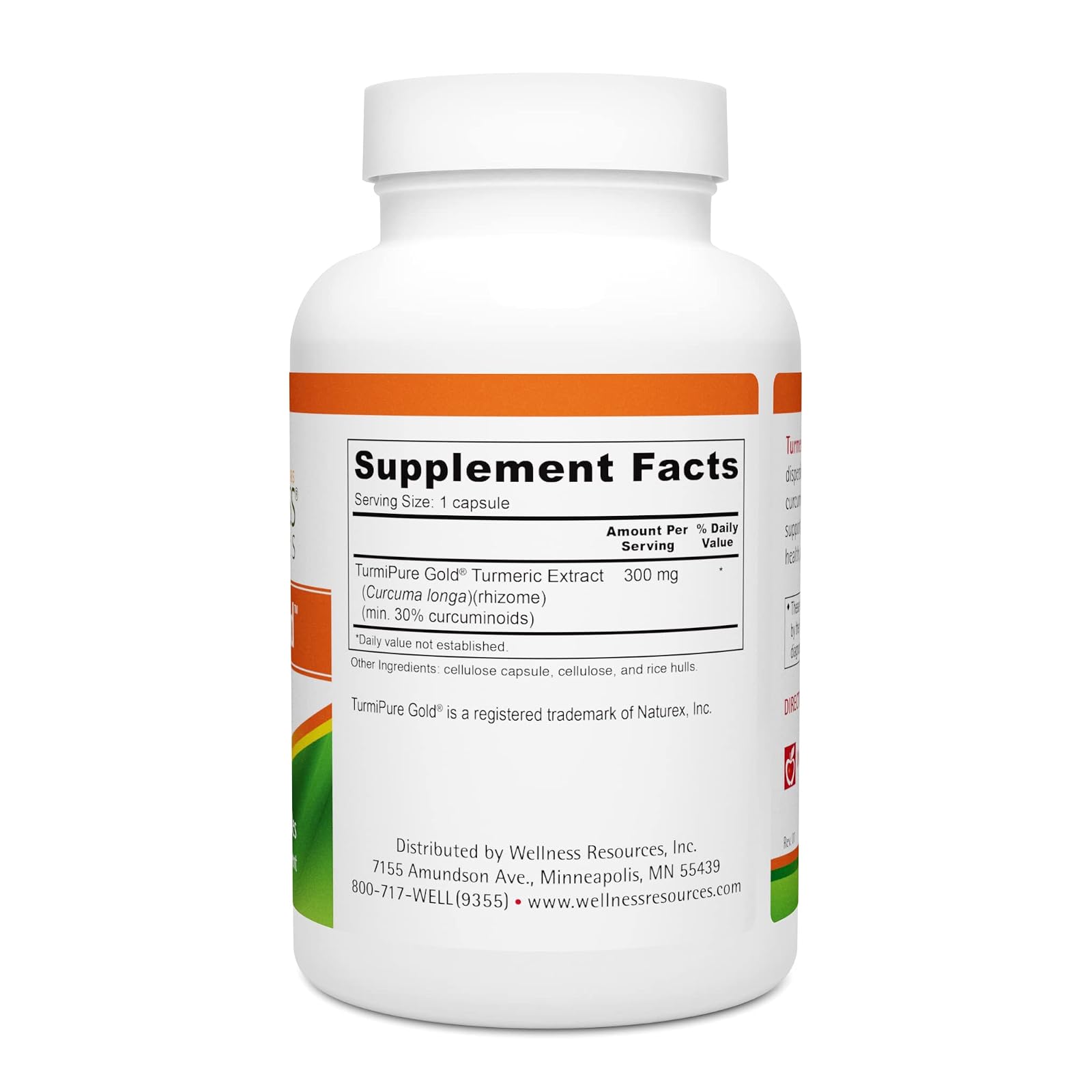 500 mg Turmeric capsules for inflammation relief