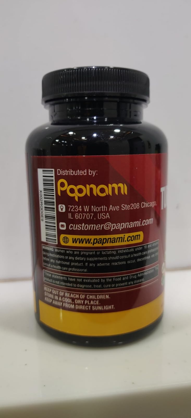 500 mg turmeric curcumin capsules