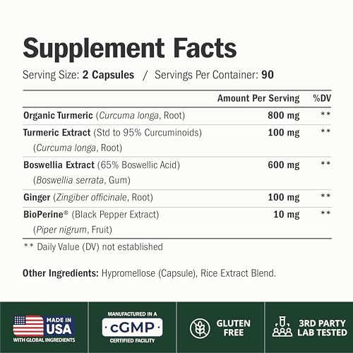 500 mg turmeric curcumin for wellness