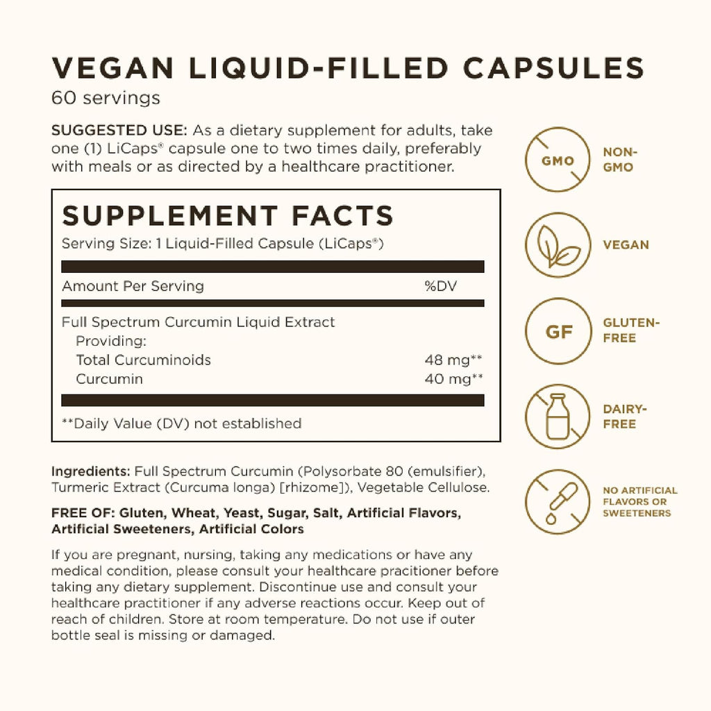 500 mg turmeric & curcumin supplement
