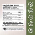 500 mg turmeric quercetin dosage