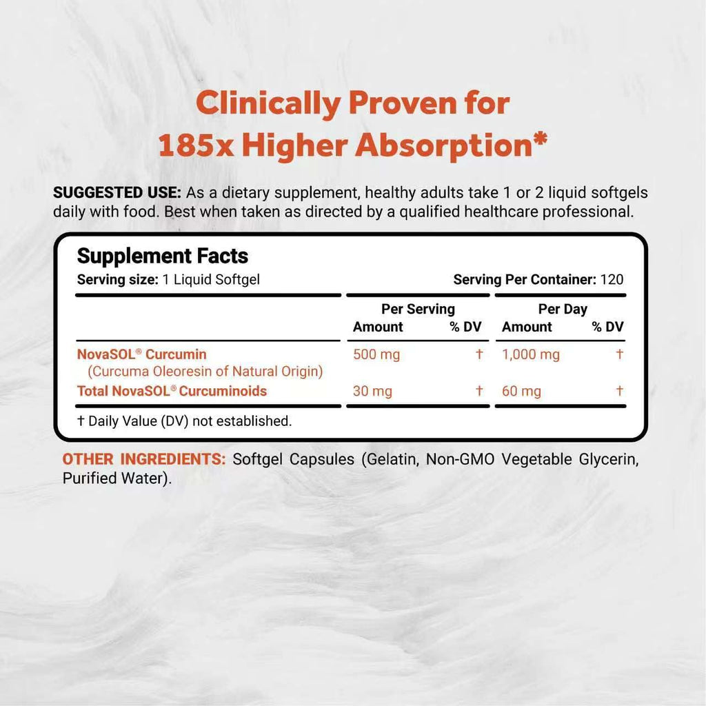 500 mg turmeric supplement for wellness