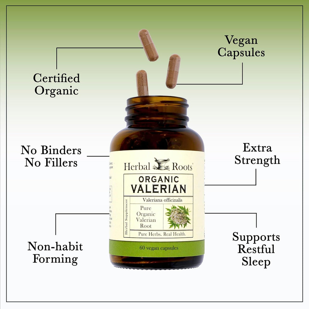 500 mg valerian root for stress relief
