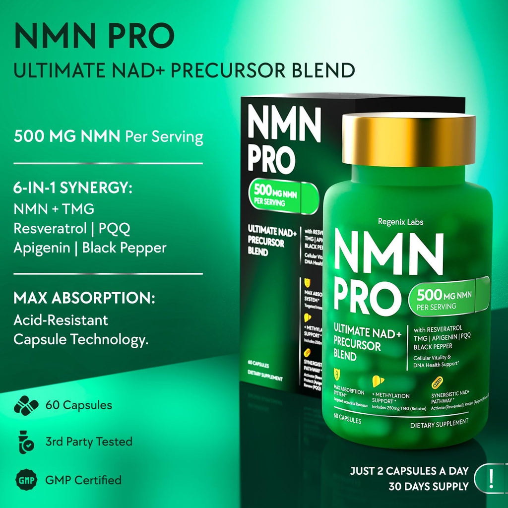 500 mg vegan NMN capsules