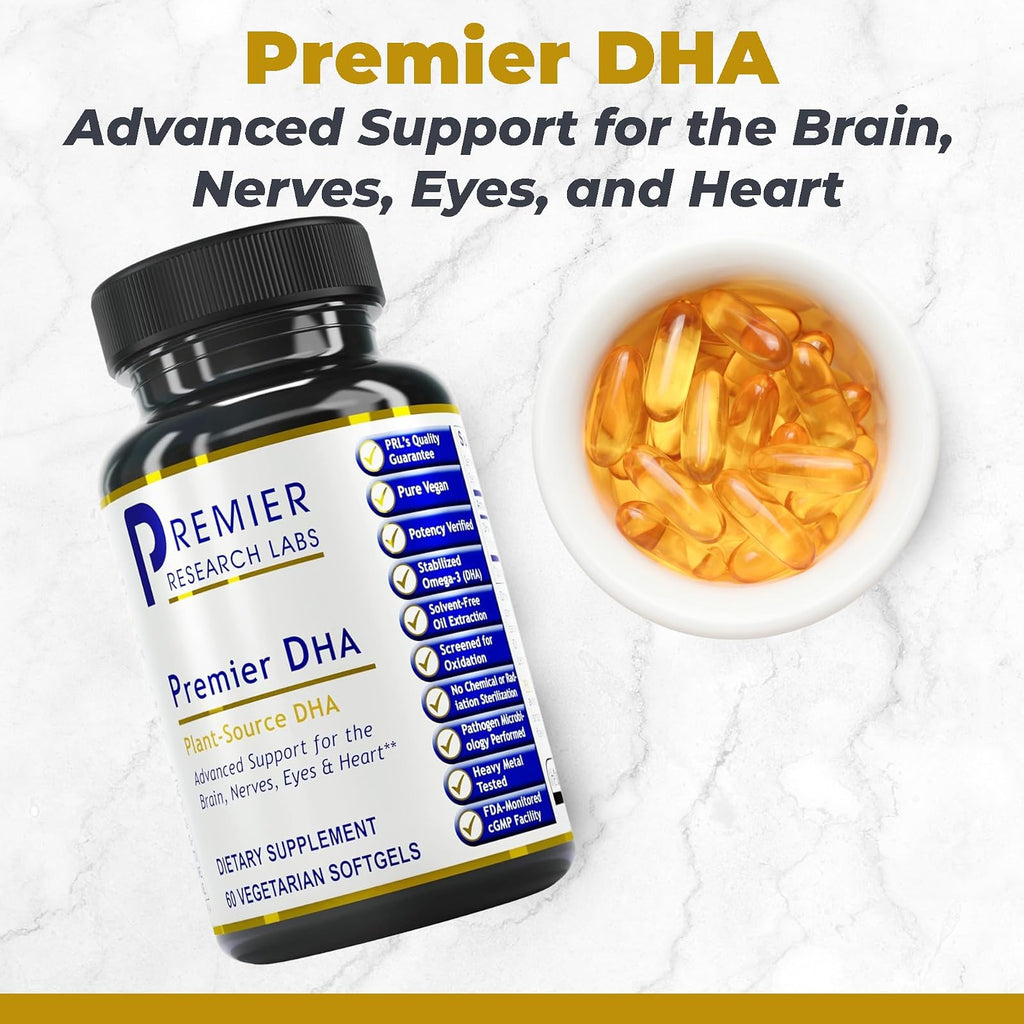 500 mg vegetarian DHA supplement