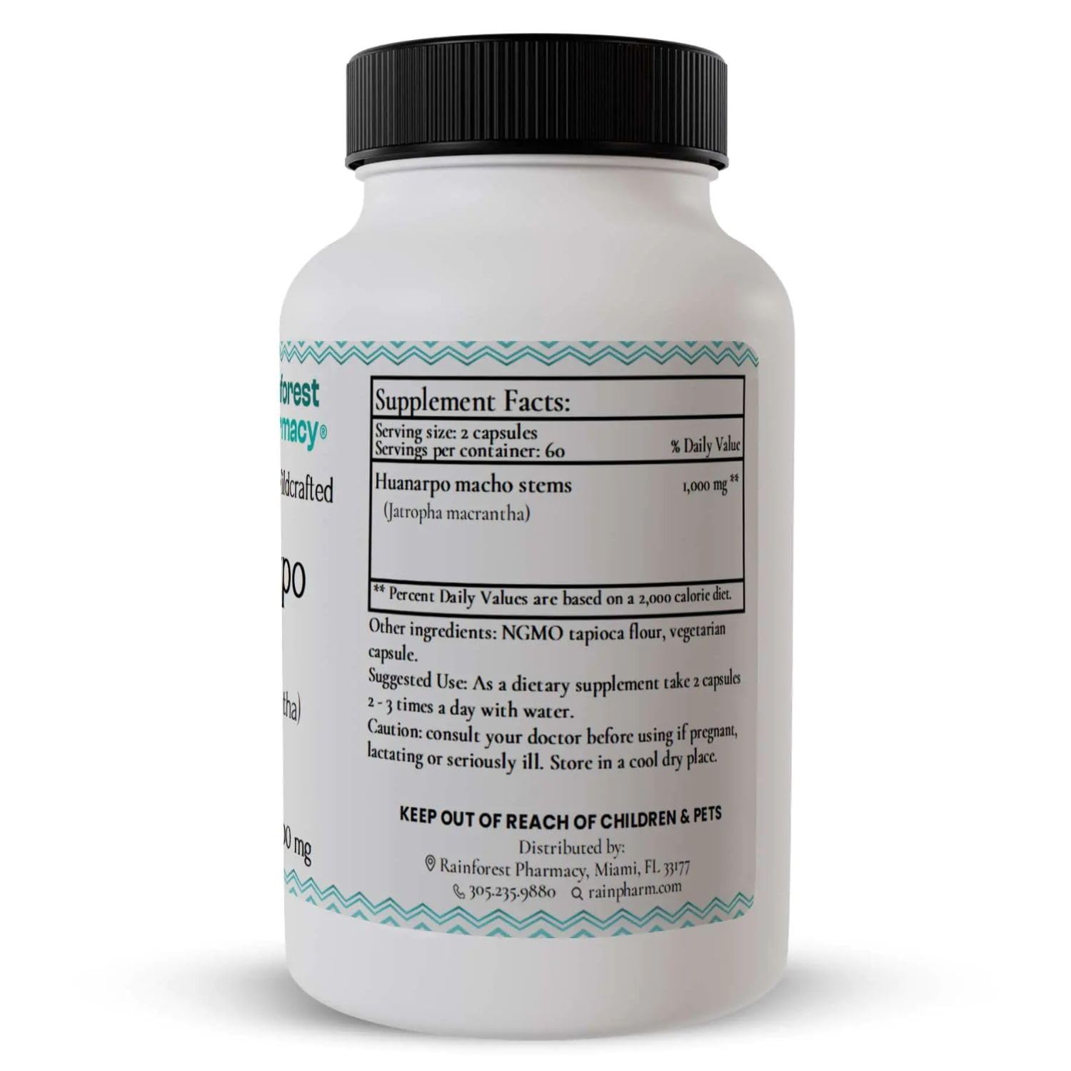 500 mg vegetarian herbal supplement