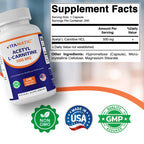 500 mg vegetarian L-Carnitine supplement