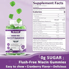 500 mg Vitamin B3 gummy supplements