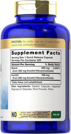 500 mg Vitamin B3 supplement