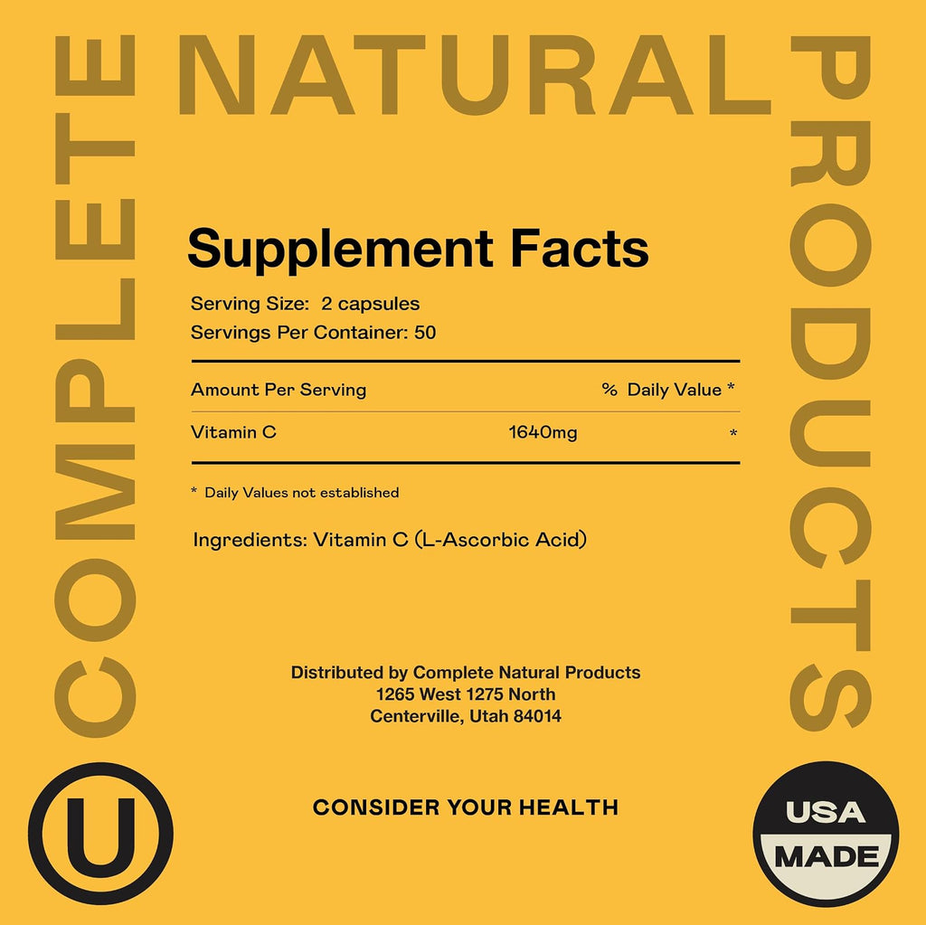500 mg Vitamin C for immune support