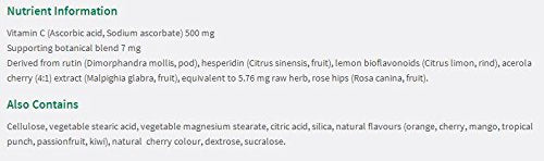 500 mg vitamin C for immune support