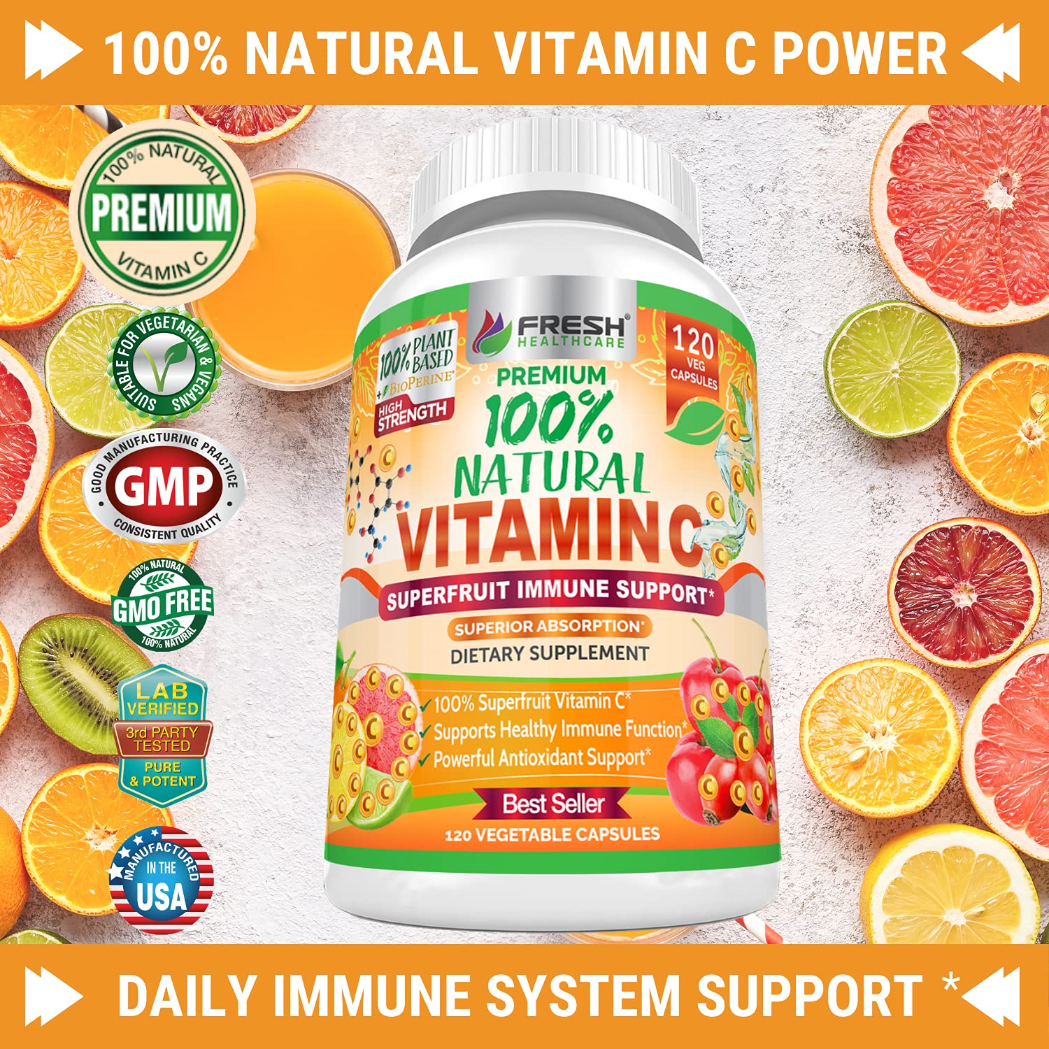 500 mg vitamin C for immunity