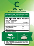 500 mg Vitamin C for immunity