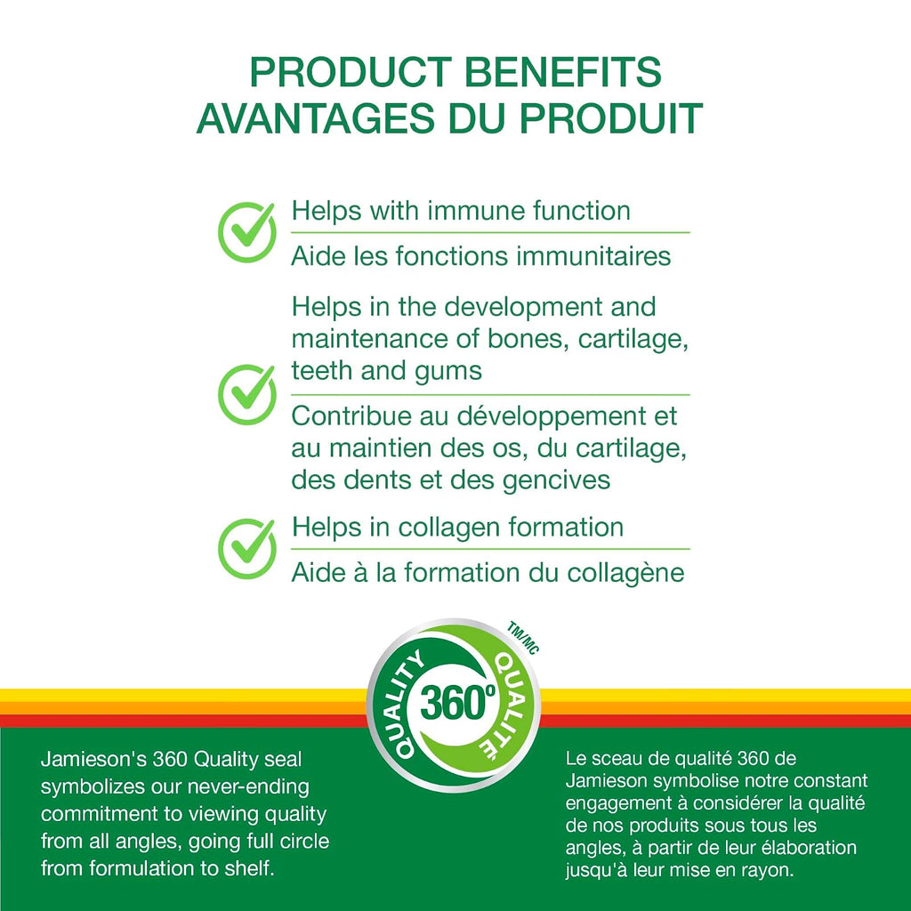 500 mg vitamin C for immunity