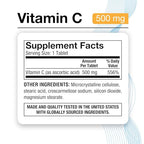 500 mg Vitamin C for immunity