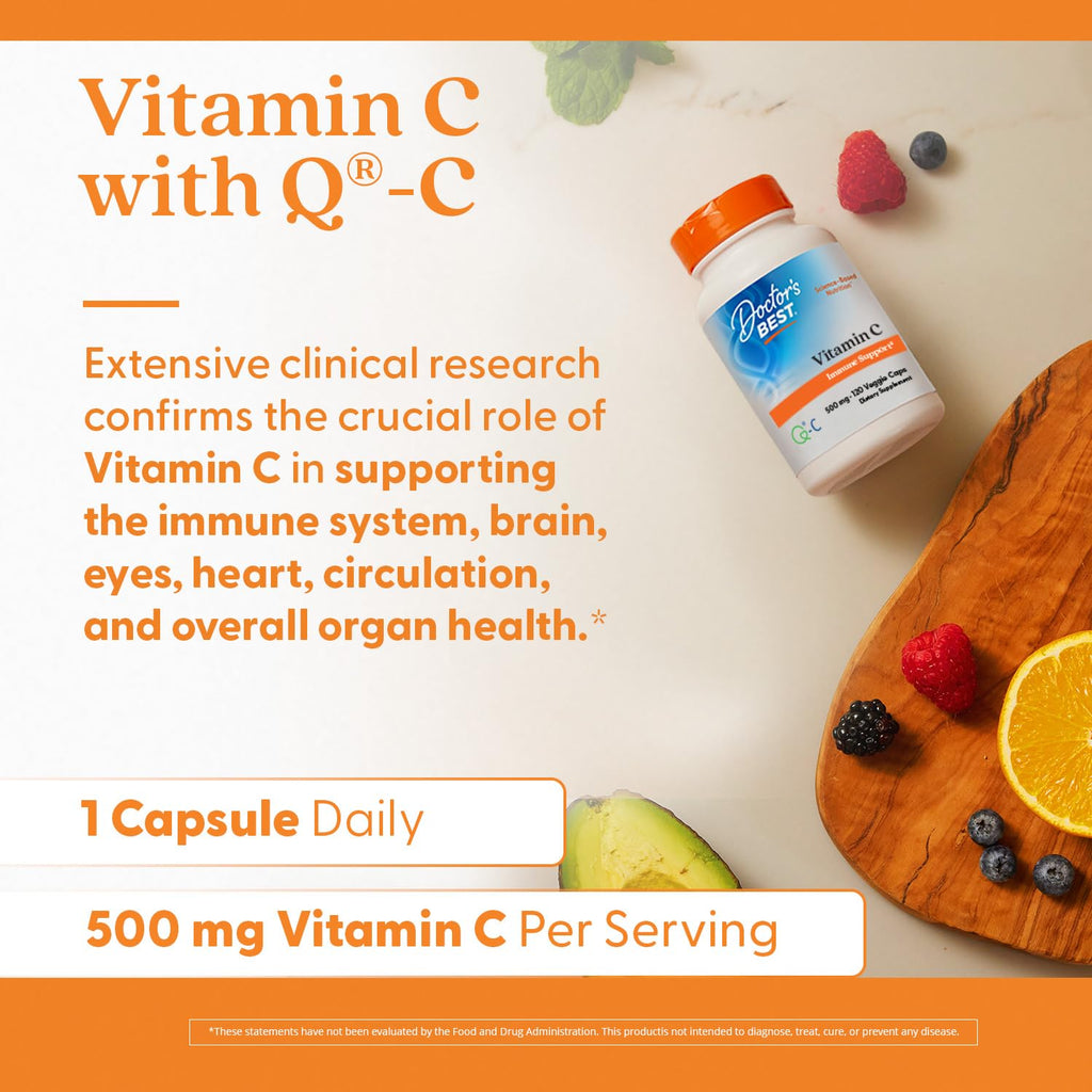 500 mg Vitamin C for immunity