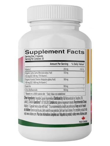 500 mg Vitamin C for immunity