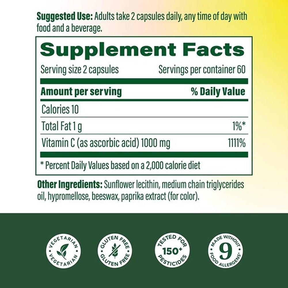 500 mg vitamin C for immunity