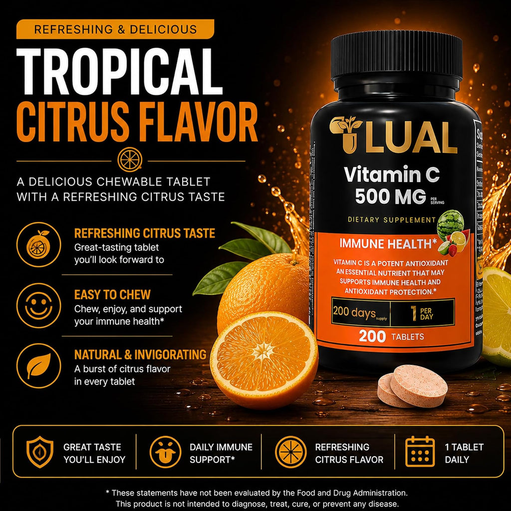 500 mg Vitamin C for immunity