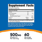 500 mg Vitamin C gummy supplements