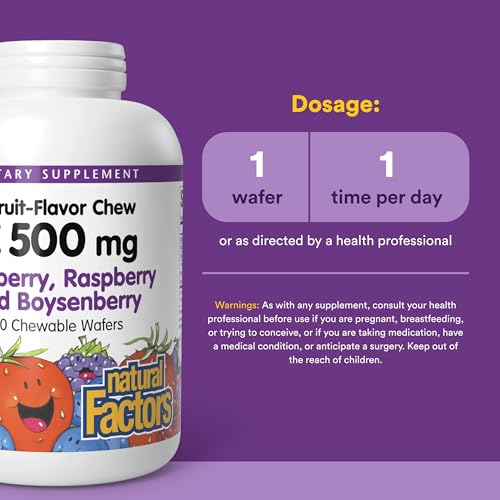 500 mg vitamin c supplement for kids