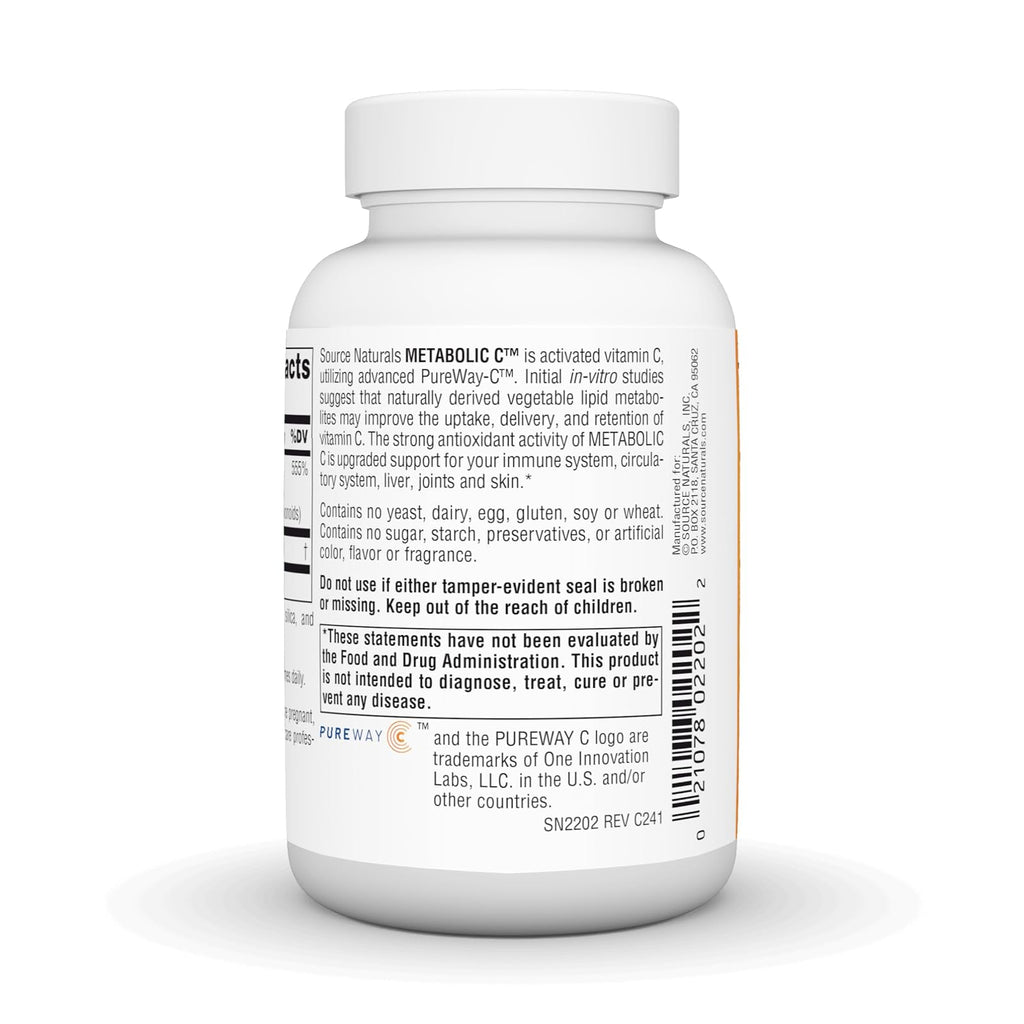 500 mg Vitamin C supplement