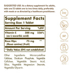 500 mg Vitamin C tablets for immunity