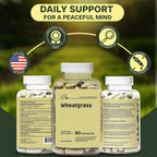 500 mg wheat grass for daily energy