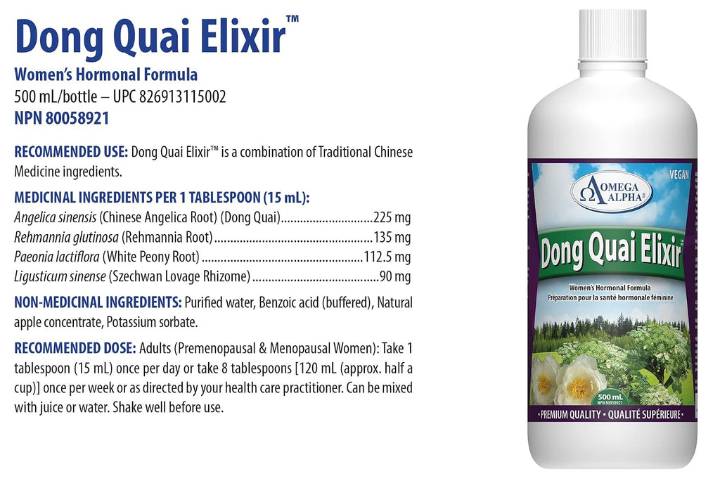 500 ml Dong Quai liquid supplement