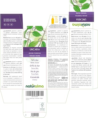 500 ml echinacea supplement