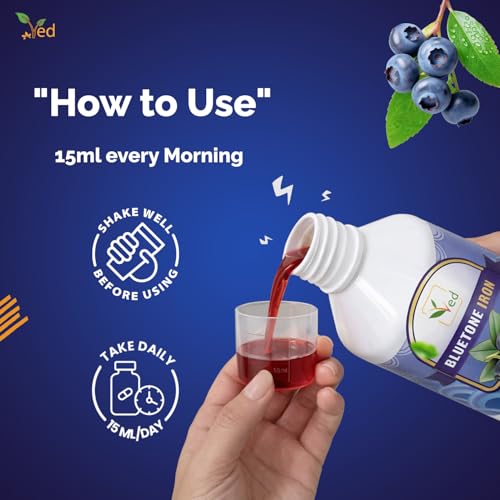 500 ml iron supplement bottle