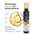 500 ml Sacha Inchi oil bottle