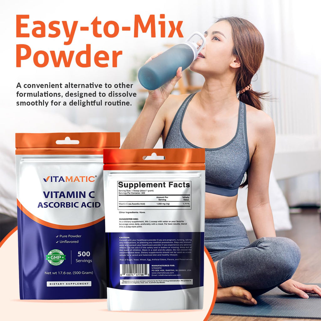 500 servings of Vitamin C
