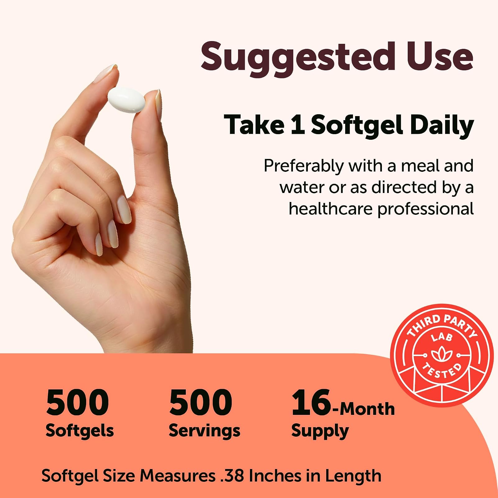 500 softgels of Chromium Picolinate