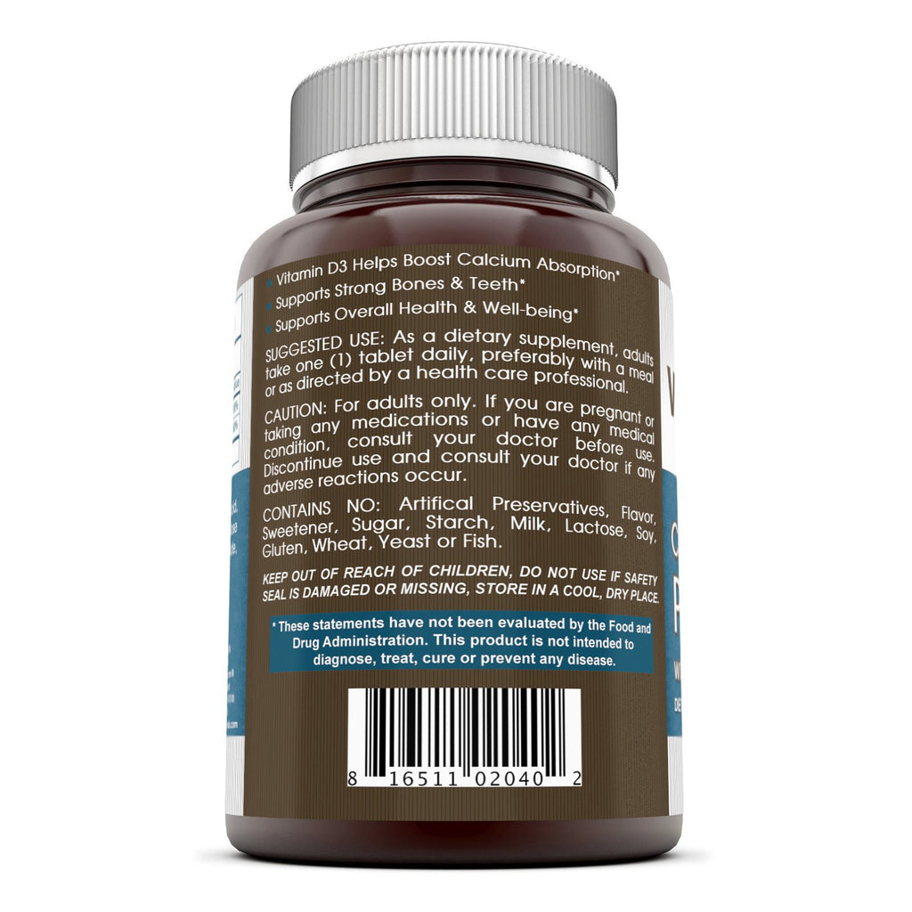 500 tablets of calcium goodness