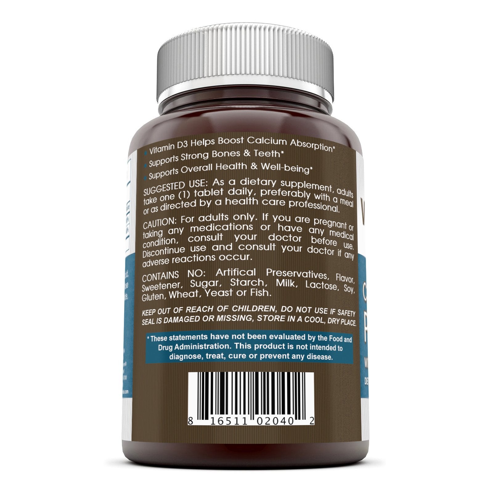 500 tablets of calcium goodness