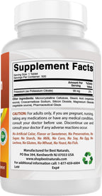 500 tablets of potassium citrate