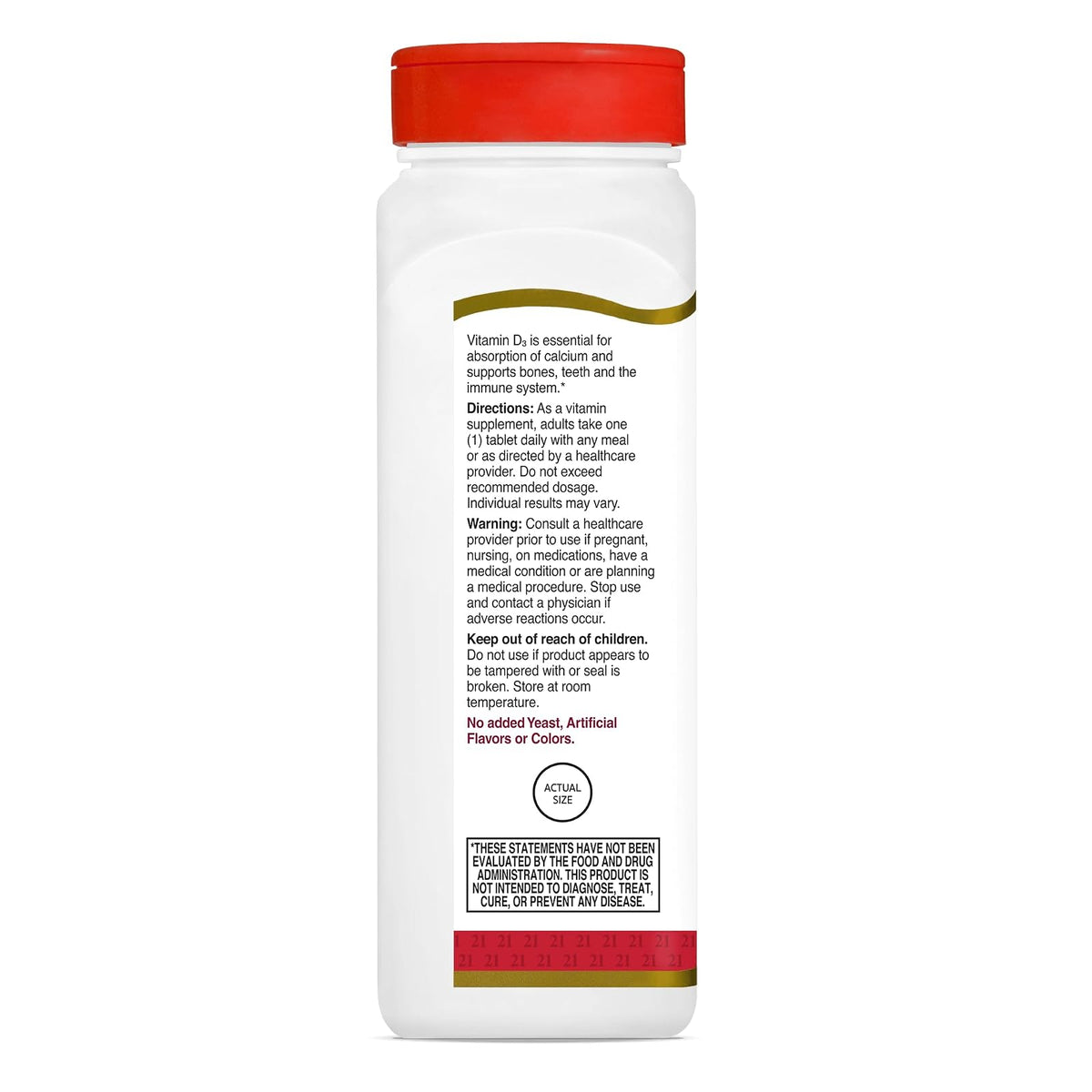 500 tablets of vitamin D3 1000 IU